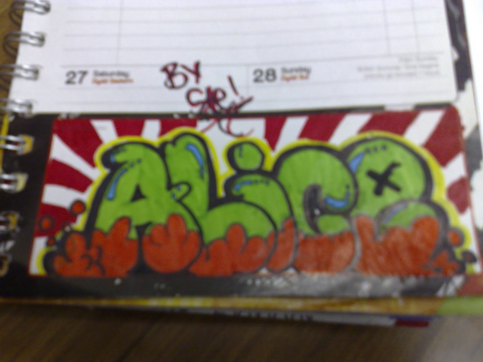 BySte!: Alice graffiti