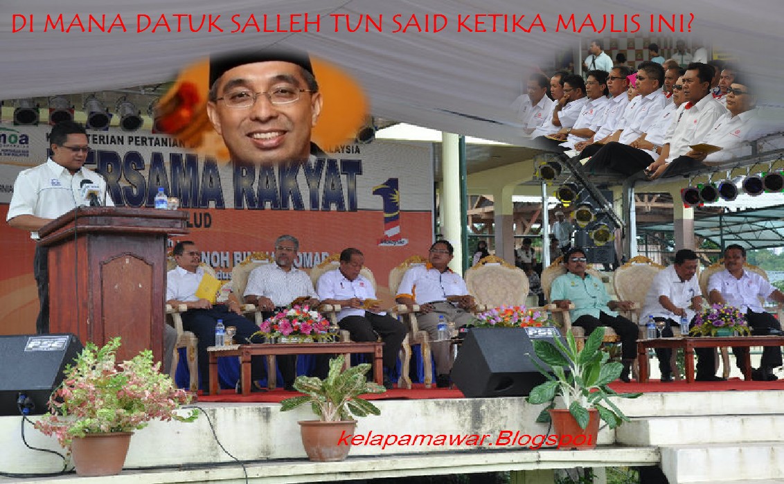 PROGRAM BERSAMA RAKYAT KOTA BELUD: DATUK SALLEH SIAPA 'PARASIT ...