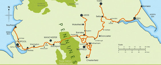 Middle Age Cyclist: Trans Pennine Taster