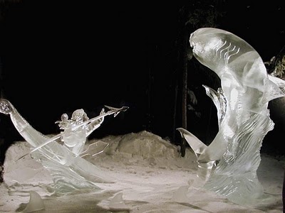 Woot! Finger Tips: Woot! Creative ice sculptures