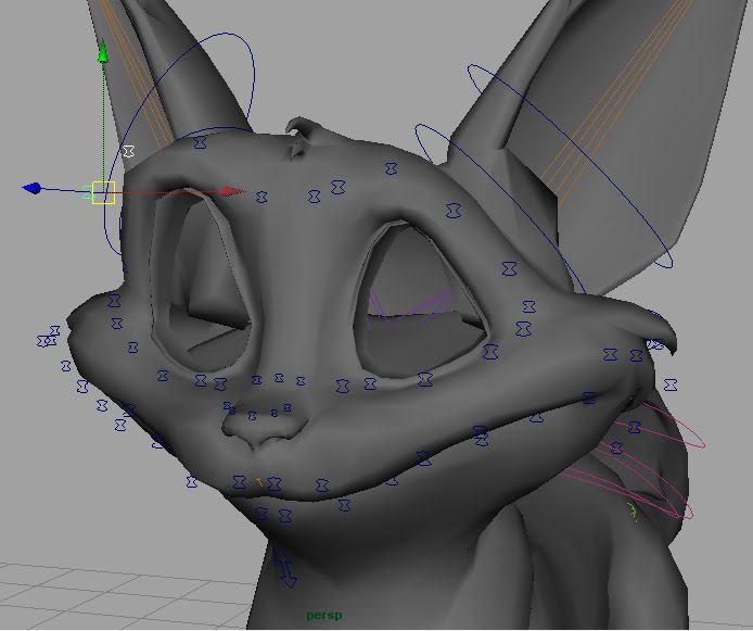 Adventures in 3D: Nurbs Curve Face Rig Adventures in 3D: Nurbs Curve Face Rig