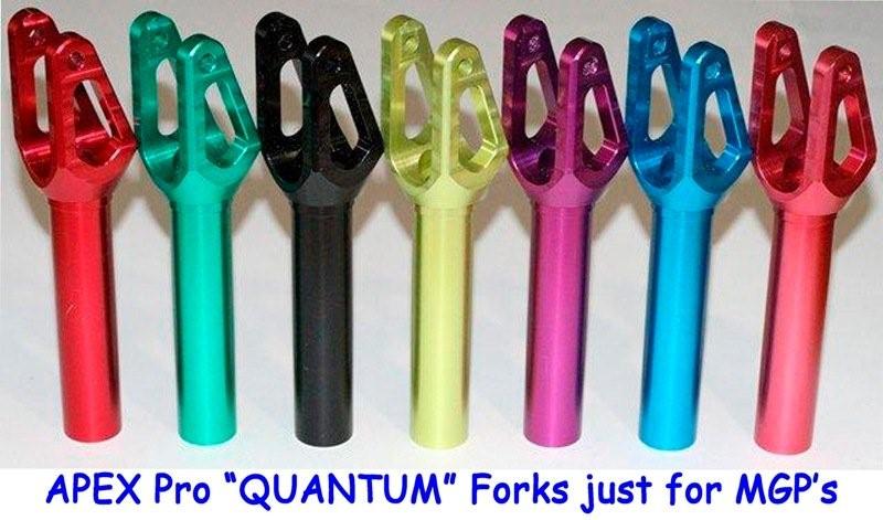 Inside Scooters: New Apex Pro "Quantum and Infinity" Forks