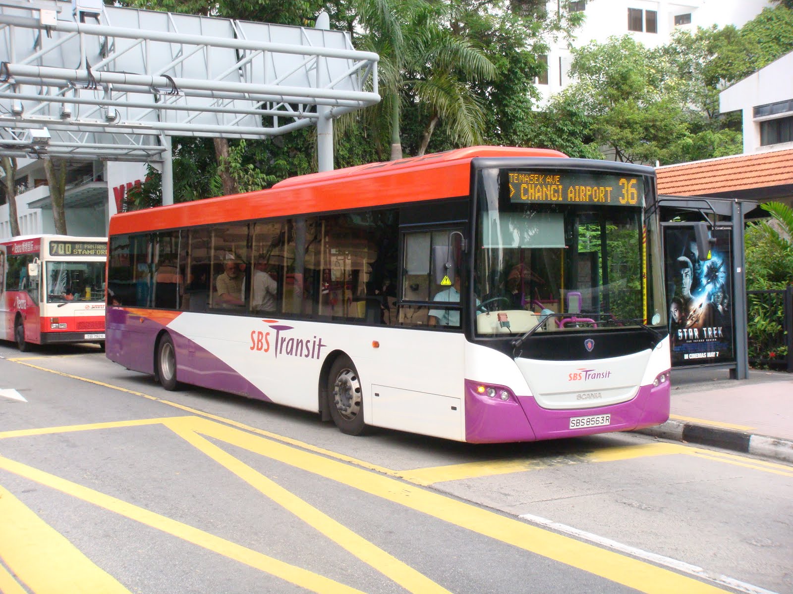 SBS transit and SMRT(MRT SYSTEM STARTED>>>7 NOVEMBER 1987): SCANIA ...