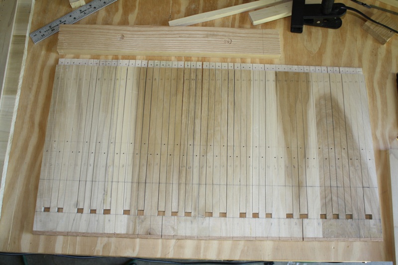 Making a Small Iberian Style Harpsichord: Cutting Apart the Key Levers