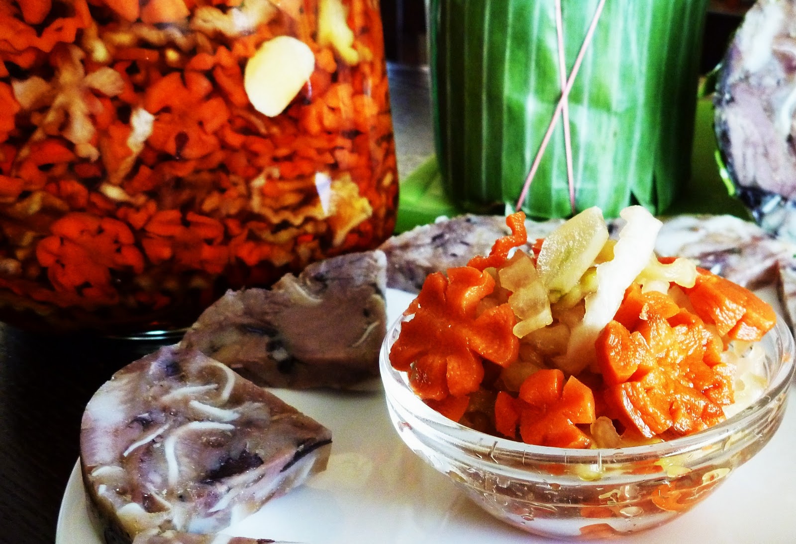 The Spices Of Life . . .: Dưa Món (Pickled Vegetables in Fish Sauce)