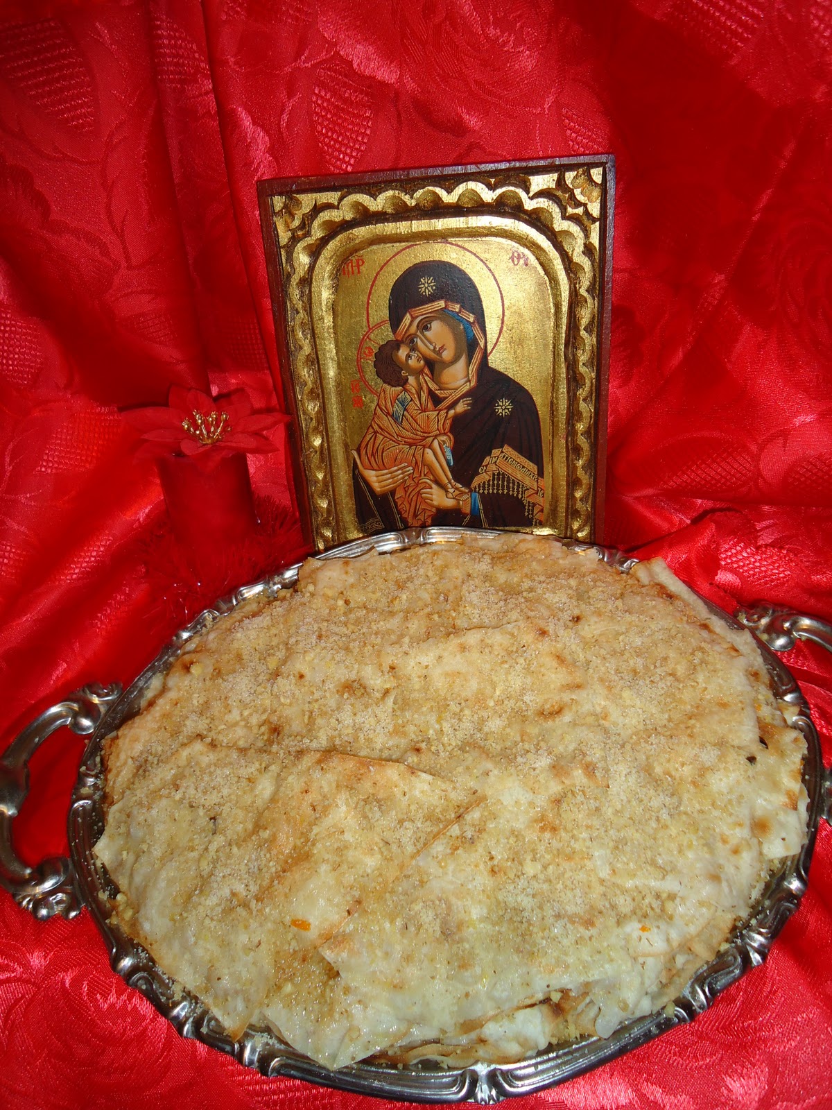 Turte cu nuci pentru Craciun (scutecele Domnului Isus)