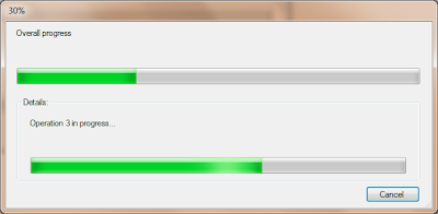 C# and Windows Form Programming: Example of a progress dialog form with ...
