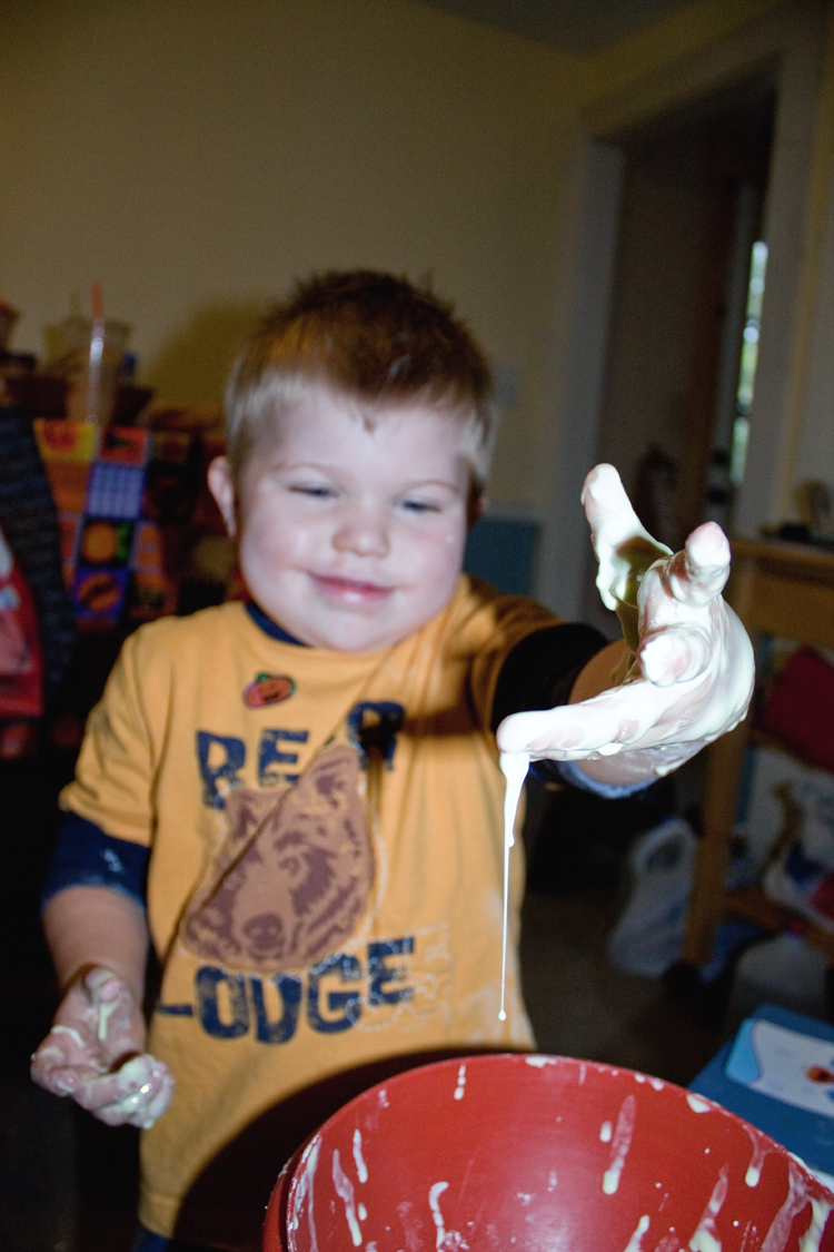 Snails and Puppy Dog Tails: Cornstarch Goo