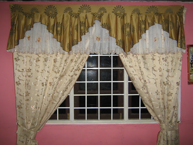 HoME bEUTIFUL: Langsir baru, rumah baru..baru Cantik