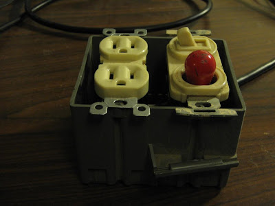 Switched 120V Outlet Junction Box | The Life of Kenneth