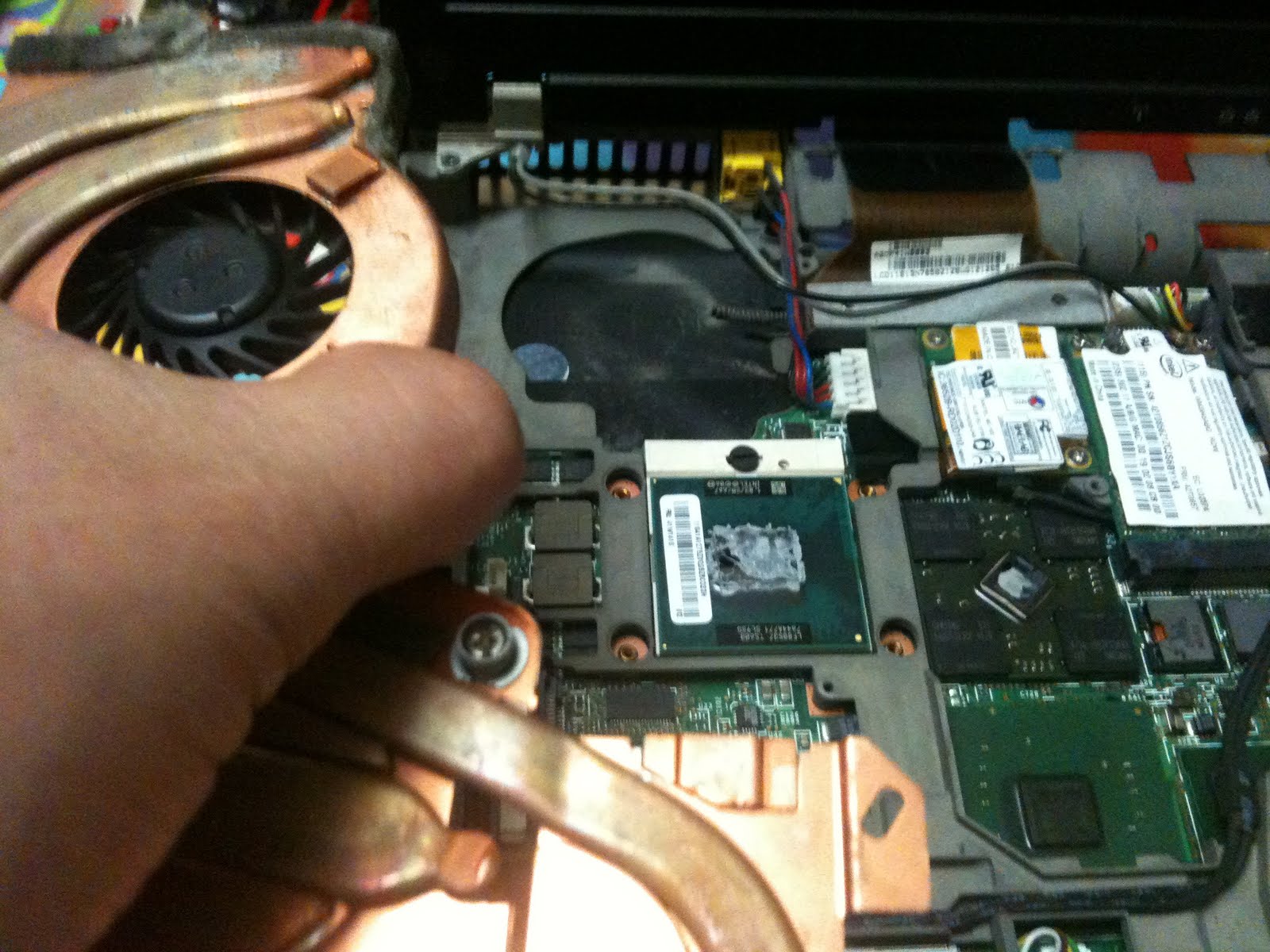 SPARROWAPPS: T60 cpu cooler self maintenance