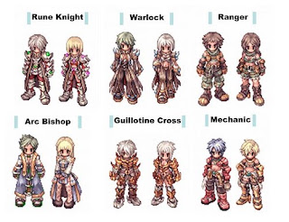 Cookie Online: 3rd Job Classes on Ragnarok Online