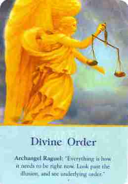 Angel Card Messages: Divine Order