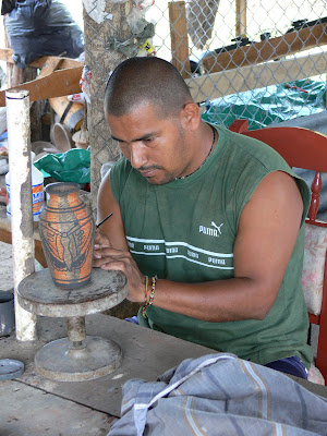 Tamarindo, Costa Rica Daily Photo: Chorotega Guaitil pottery