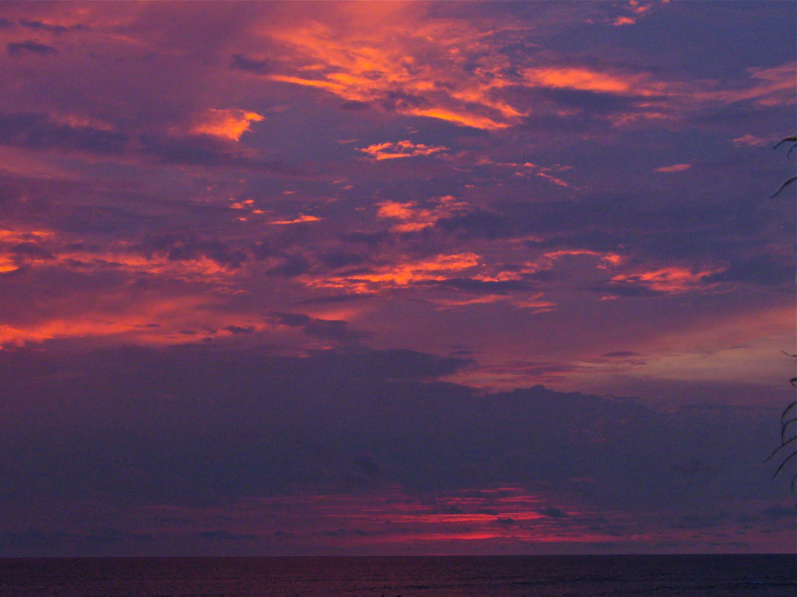 Tamarindo, Costa Rica Daily Photo: Subtle sunset