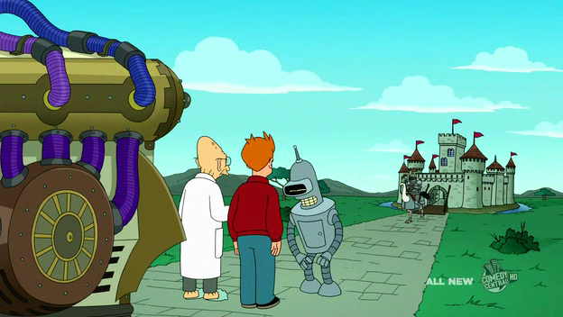 In the year 252525, the backwards time machine still won't have arrived ...