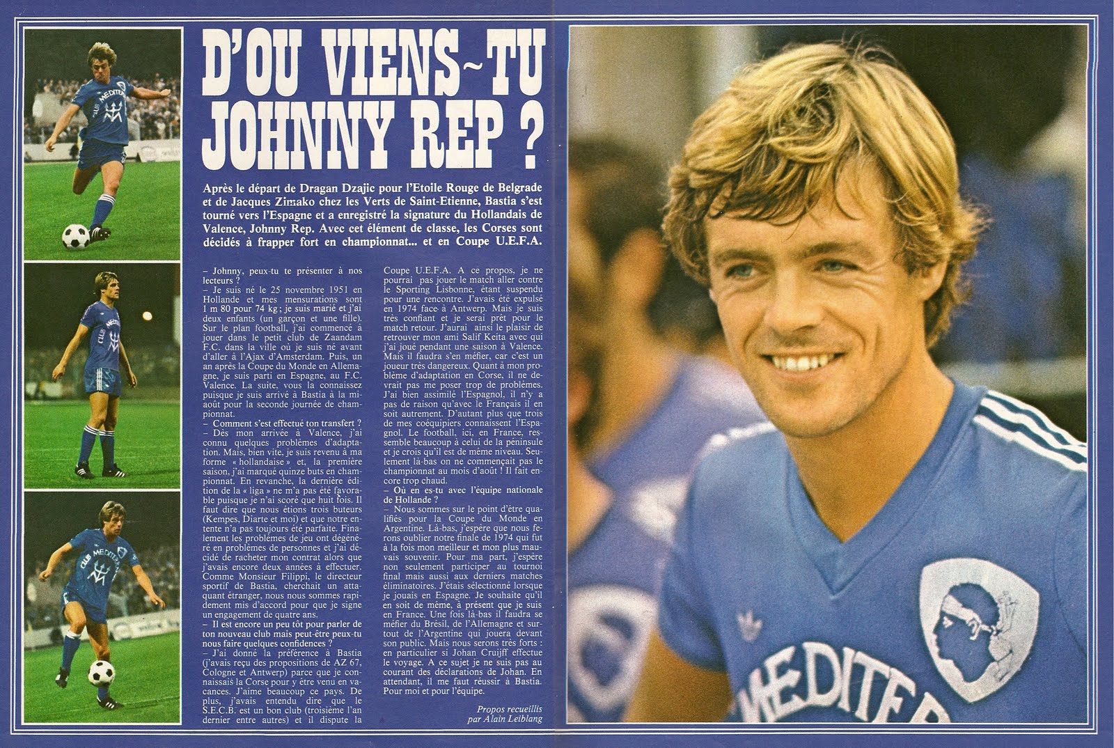 FOCUS ON. Johnny Rep.