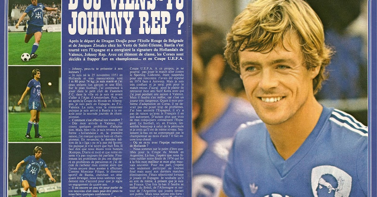 FOCUS ON. Johnny Rep.