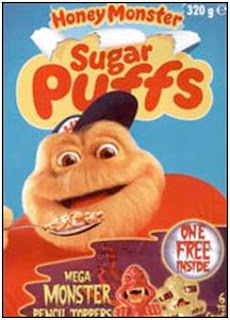 digital media design-ed blog: evolution of cereal boxes - sugar puffs