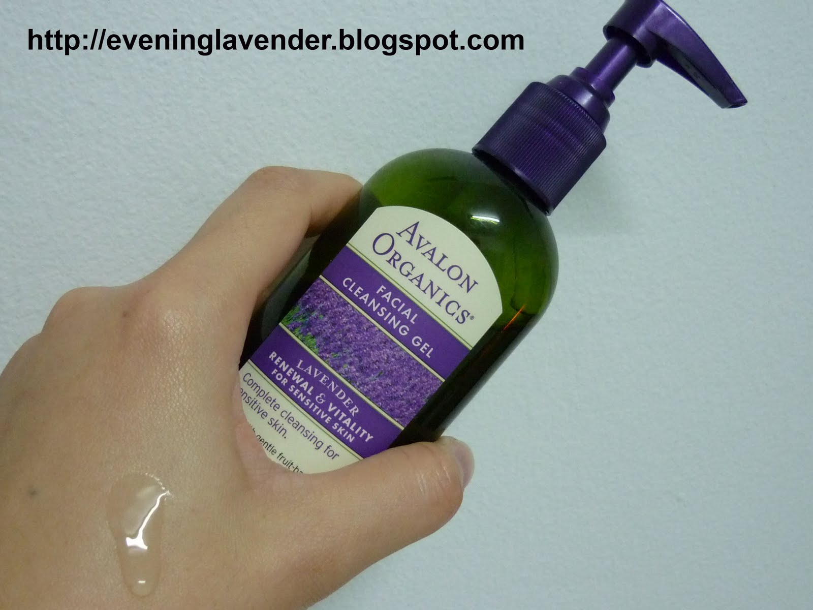 Evening Lavender: Product Review: Avalon Organics Facial Cleansing Gel ...