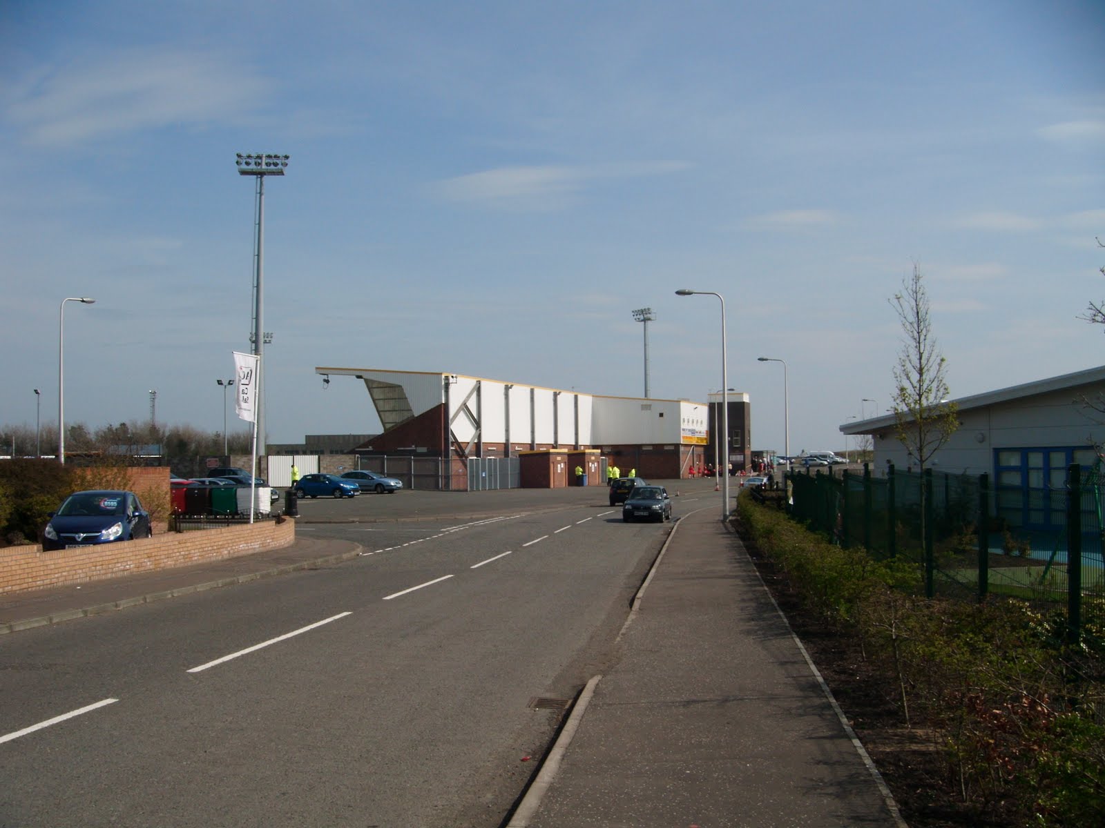 Bayview Stadium (East Fife v Stenhousemuir) | Couples The Football Stadium