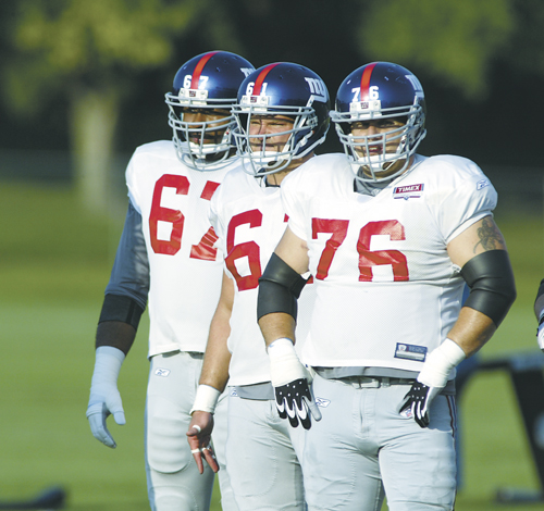 The Record Blogs: Off the Record: Giants training camp notes, August 5 ...