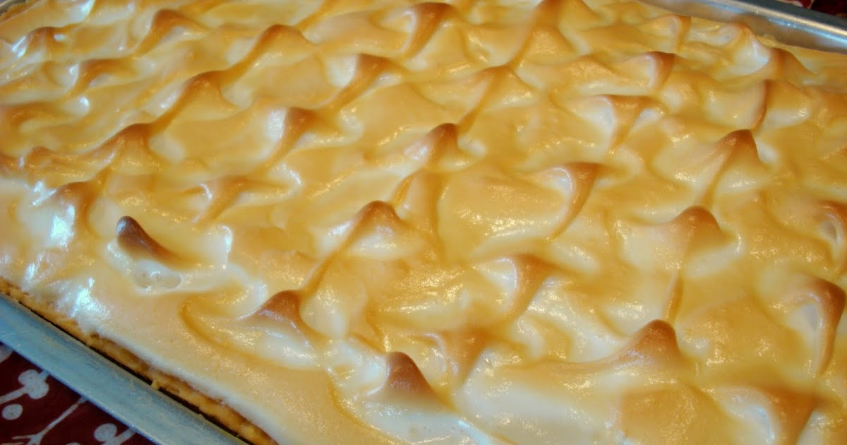 Mennonite Girls Can Cook: Lemon Pie by the Yard Mennonite Girls Can Cook: Lemon Pie by the Yard