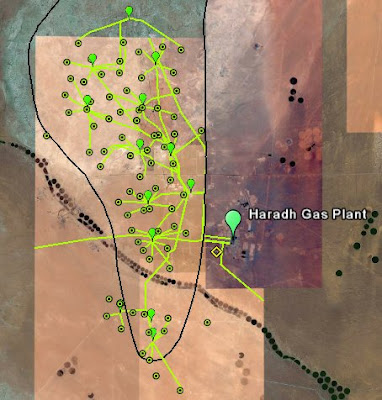 Satellite o'er the Desert: Finding Haradh III