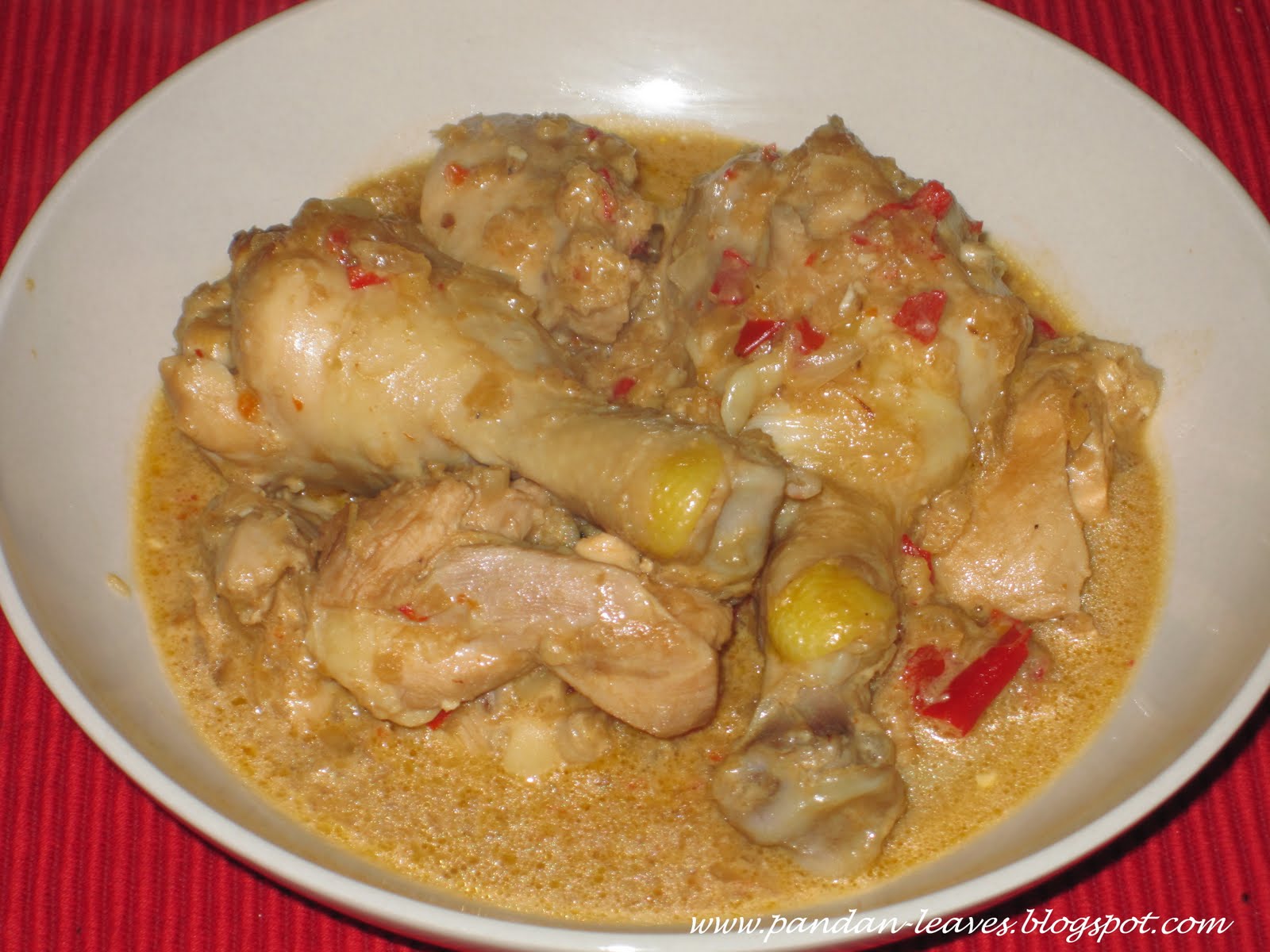 Pandan Leaves: Penang Chicken Curry Kapitan