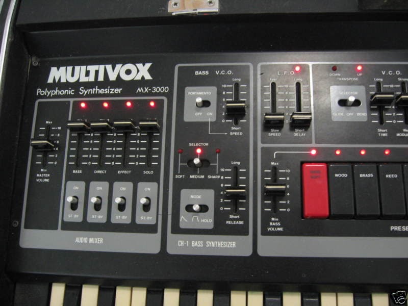 MATRIXSYNTH: Multivox MX-3000 Polyphonic Synthesizer