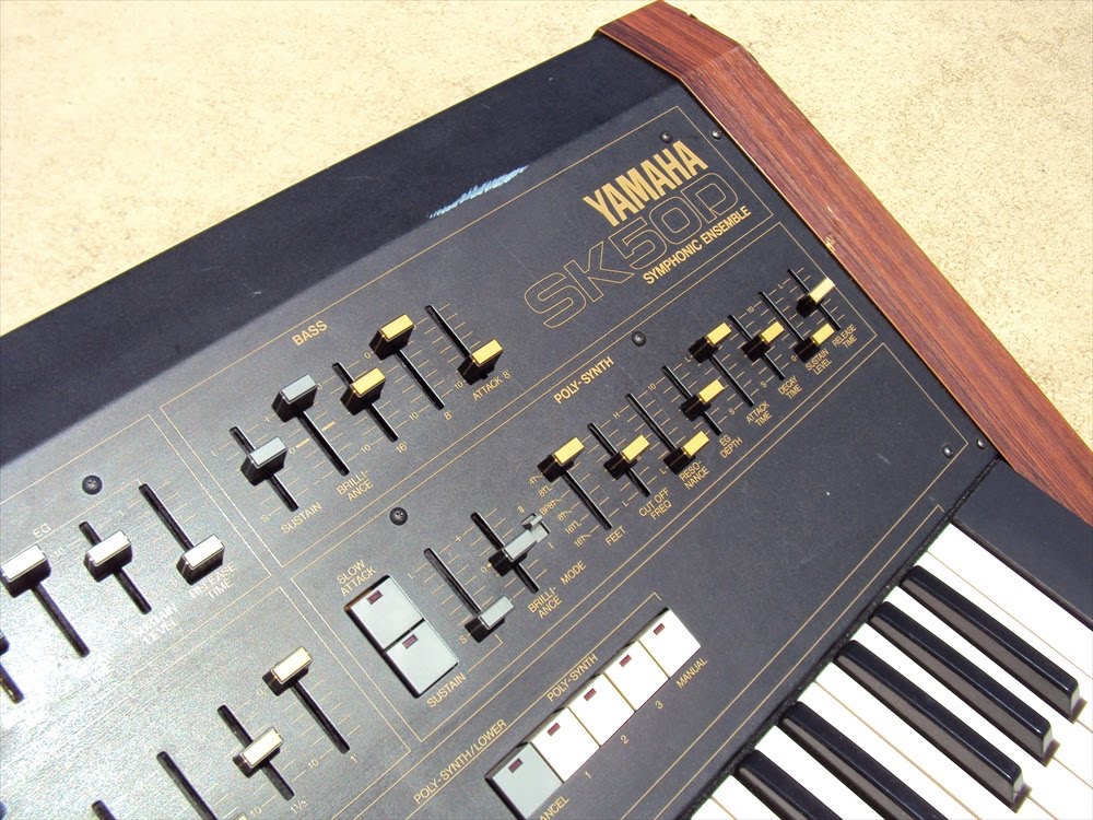 MATRIXSYNTH: Yamaha SK50D 122 Key Analog Synthesizer
