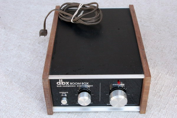 MATRIXSYNTH: DBX BOOMBOX SubHarmonic Synthesizer Original, Model 100