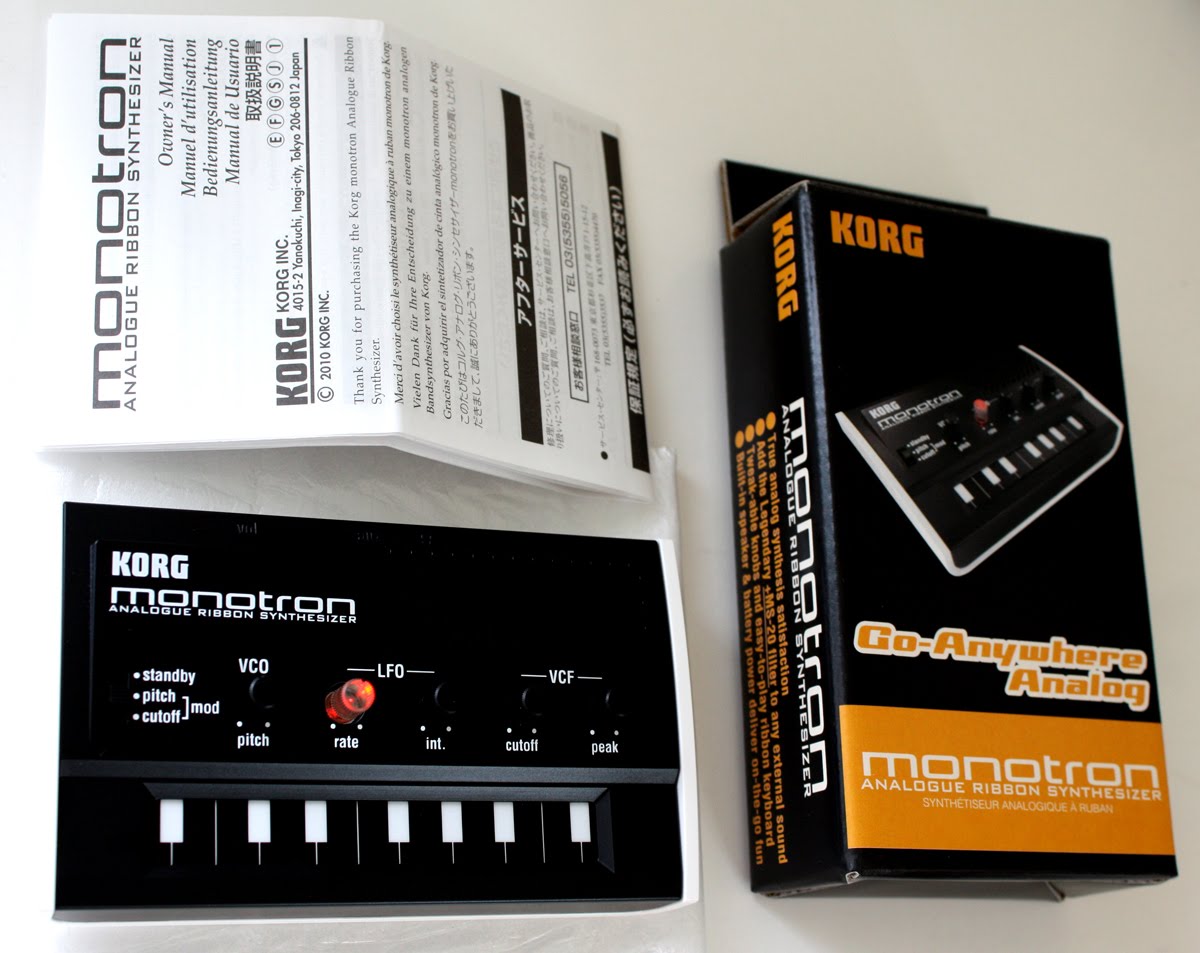 MATRIXSYNTH: KORG MONOTRON MINI SYNTHESIZER