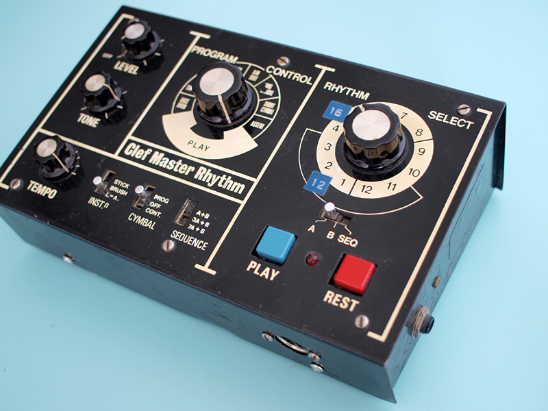 MATRIXSYNTH: Clef Master Rhythm — Programmable Analogue Drum Machine