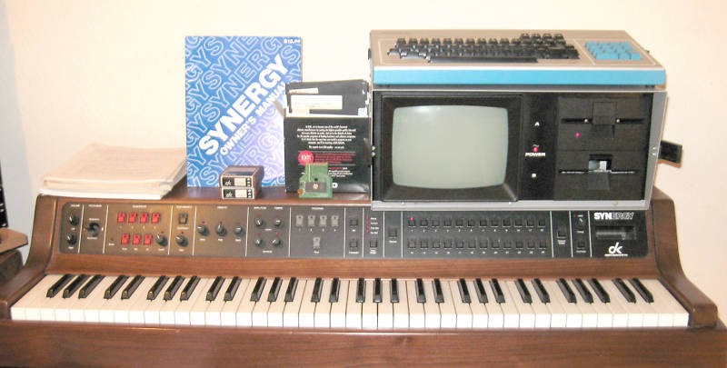 MATRIXSYNTH: DK SYNERGY II+ SYNTHESIZER, KAYPRO II & SYNHCS SOFTWARE