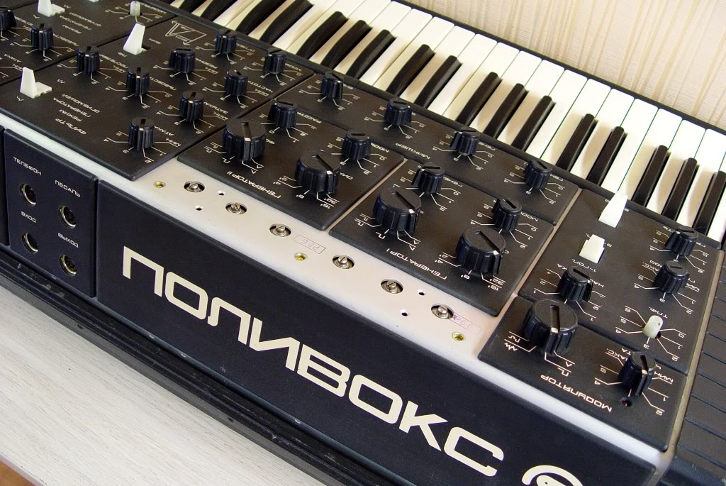 MATRIXSYNTH: Polivoks POLYVOX Analog Synthesizer