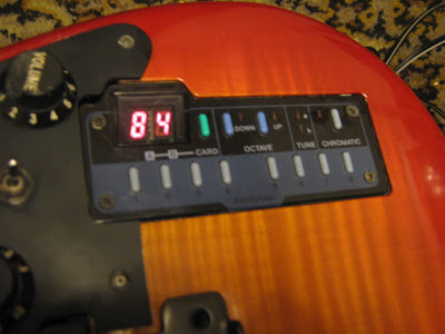 MATRIXSYNTH: Casio PG-300 MIDI Synthesizer Guitar Synth Flamed Maple