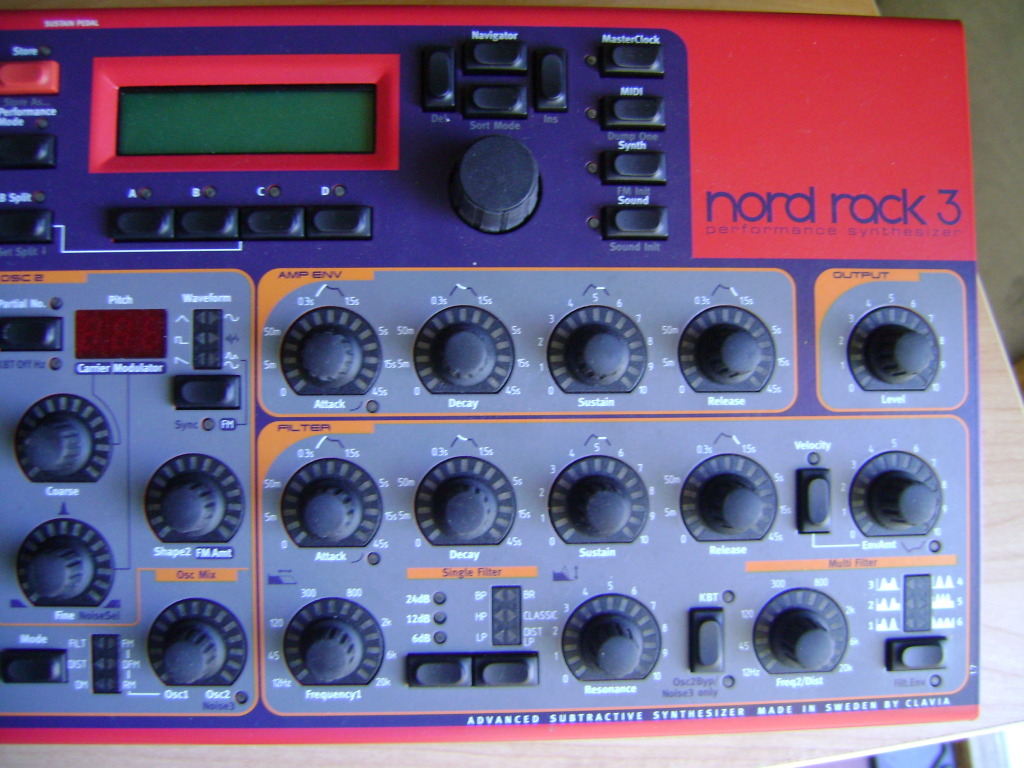 MATRIXSYNTH: Nord Lead 3 Rack Mount Synth