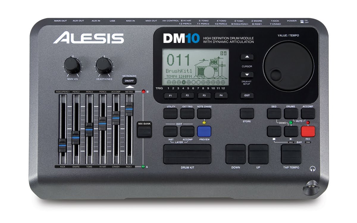 MATRIXSYNTH: ALESIS UPGRADES DM10 STUDIO KIT WITH NEW RACK, SAME PRICE