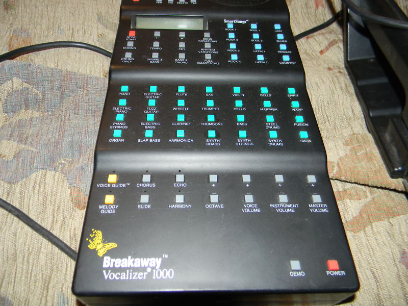 MATRIXSYNTH: Breakaway VOCALIZER 2000 Voice Controlled Synthesizer