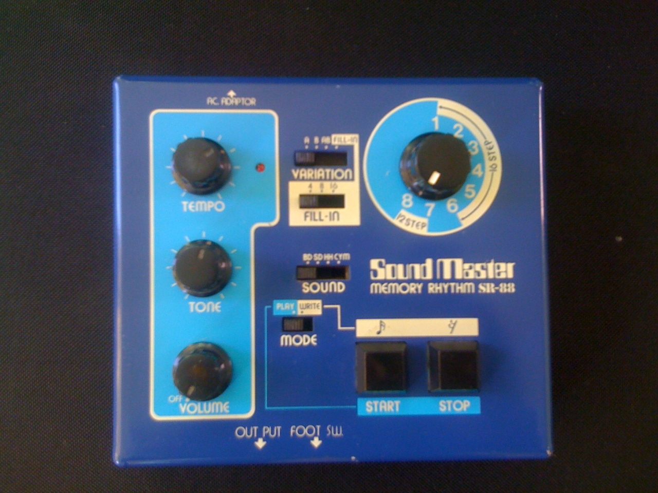 MATRIXSYNTH: Blue Sound Master SR-88 & Electro Harmonix DRM 16