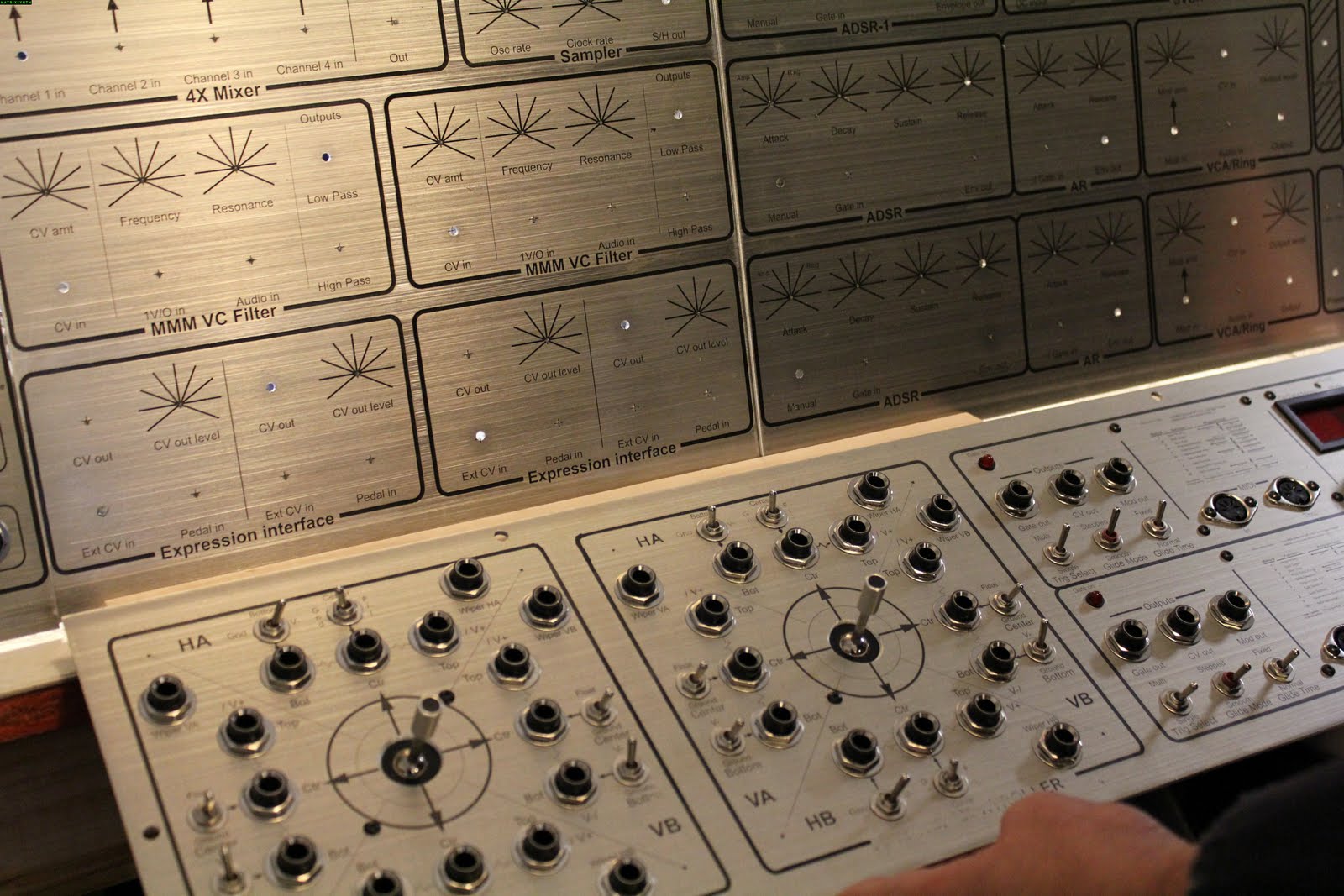 MATRIXSYNTH: George Mattson's EML Sequencer Refurbishment Pics