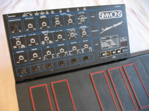 MATRIXSYNTH: Simmons Silicon Mallet Synthesizer MIDI Controller