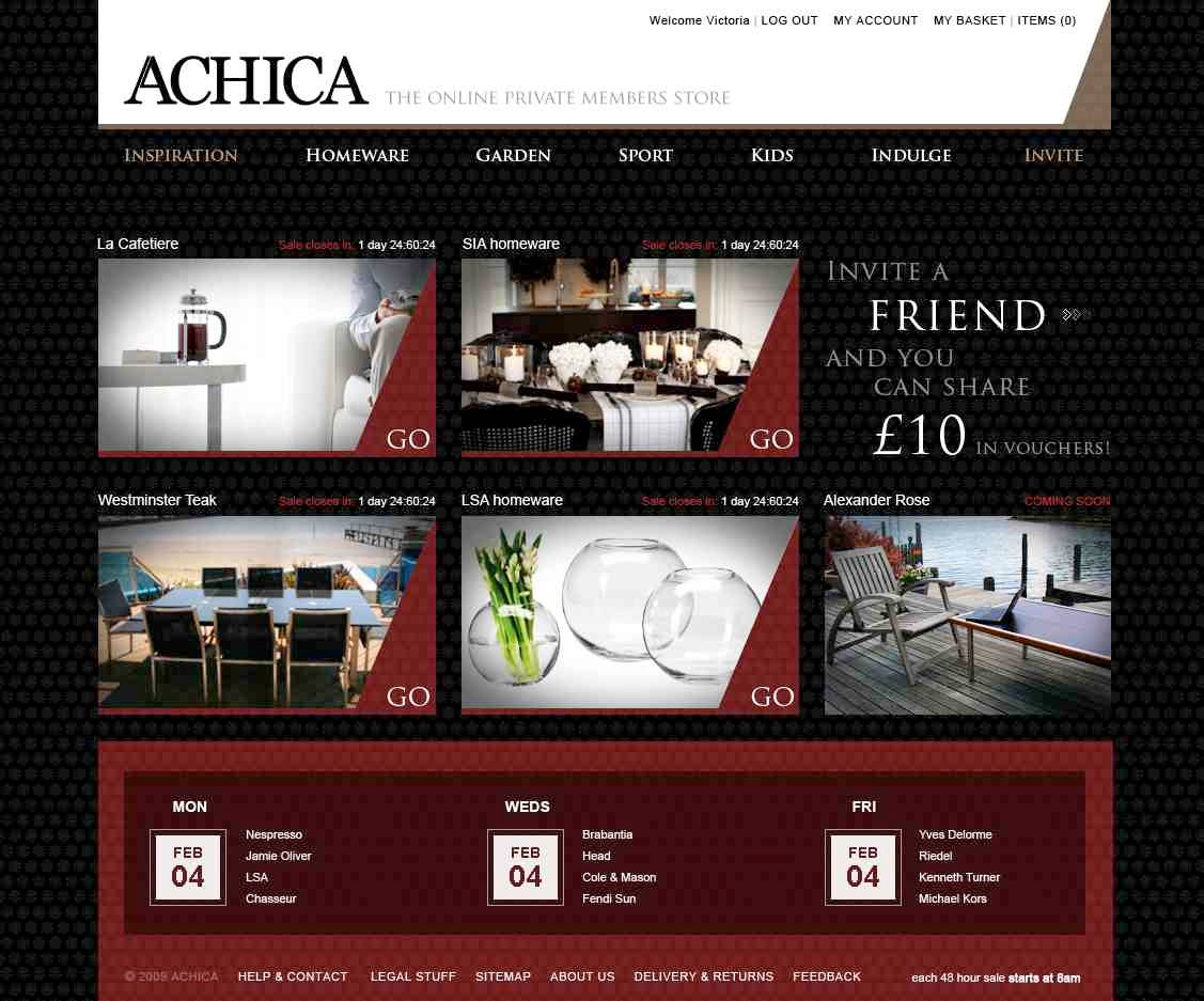 The Furniture Industry Blog: ACHICA CAUSES STIR IN WORLD OF HOMEWARE ...