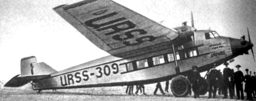 nhungdoicanh: Tupolev ANT-9 / PS-9 Krokodil