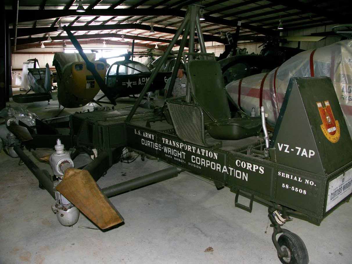 nhungdoicanh: Curtiss-Wright VZ-7 Flying Jeep