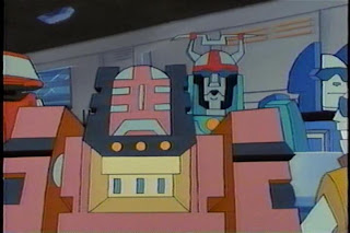 Challenge of the Gobots/Machine Robo: Strange background Gobots