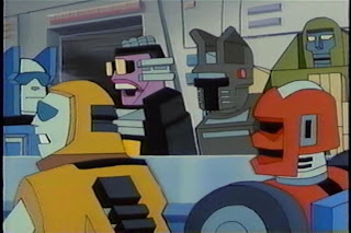 Challenge of the Gobots/Machine Robo: Strange background Gobots