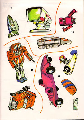 Challenge of the Gobots/Machine Robo: Gobots sticker book