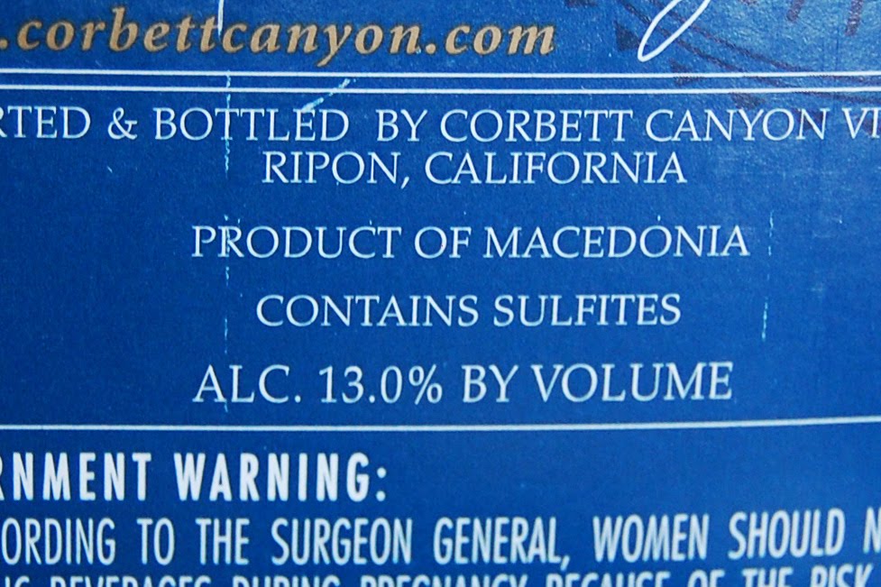 Benito's Wine Reviews: NV Corbett Canyon Pinot Noir